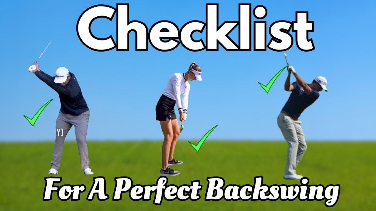 Checklist For A Perfect backswing | Golf Lesson - YouTube