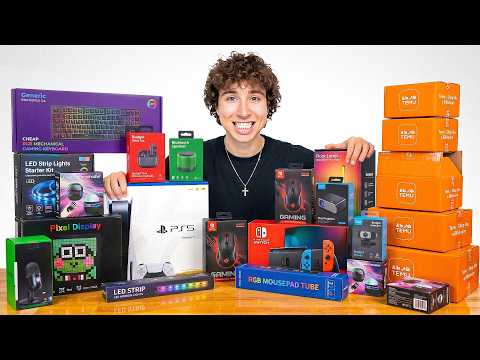 I Bought 50 CHEAP Gaming Gadgets from TEMU!