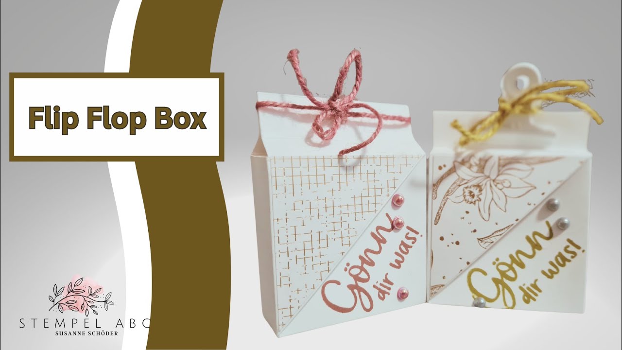 Flip Flp Box -Produkte von Stampin´UP! - YouTube