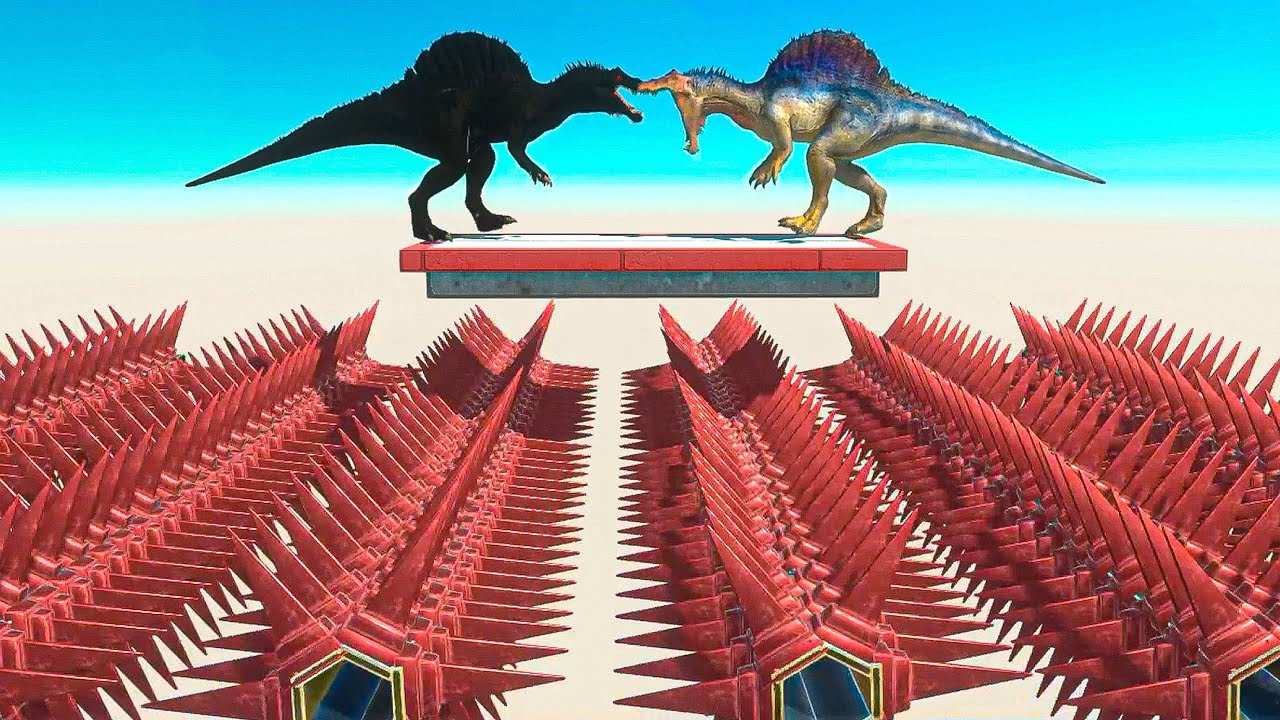 Dark Unit Against Itself On Deadly Spikes Animal Revolt Battle ...