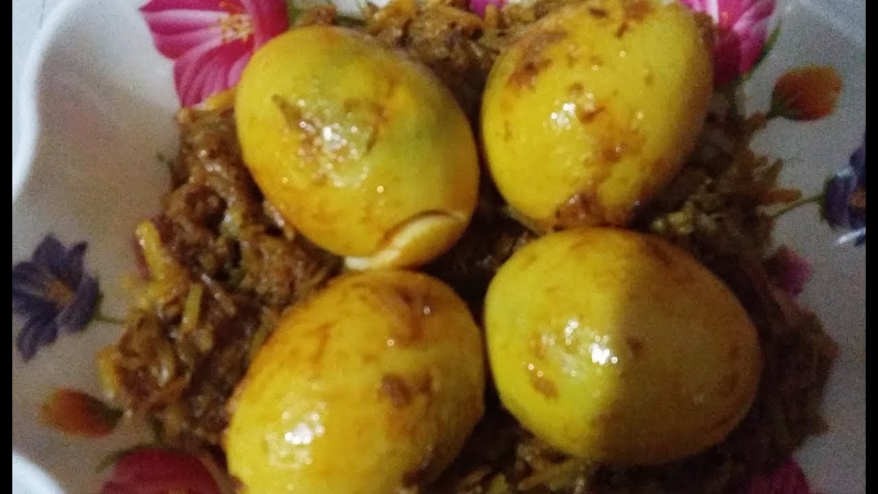 Dim Vuna Bangali Food || Tasty Egg Bhuna food Easy To Cook || Amazing ...