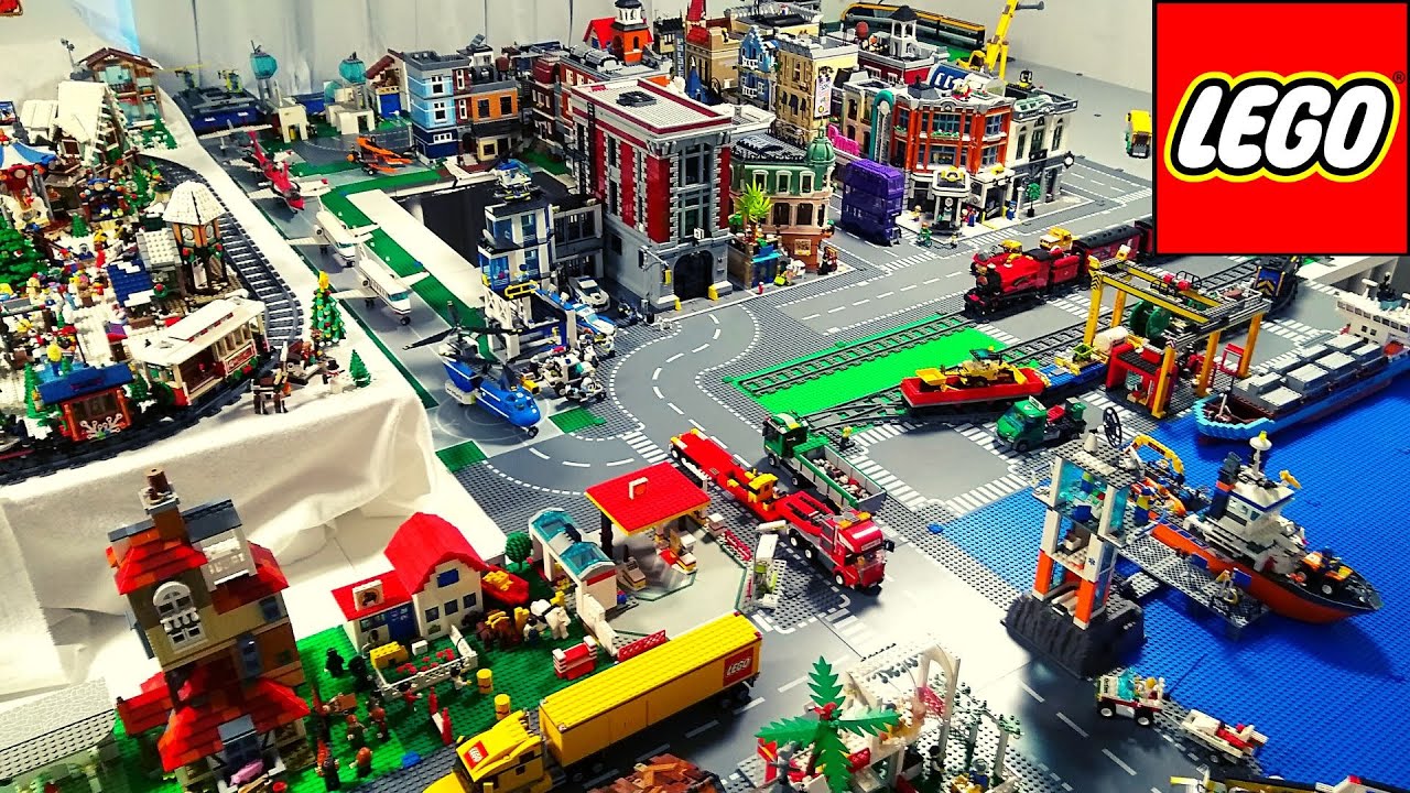 Laying out the LEGO World and walkthrough! - YouTube