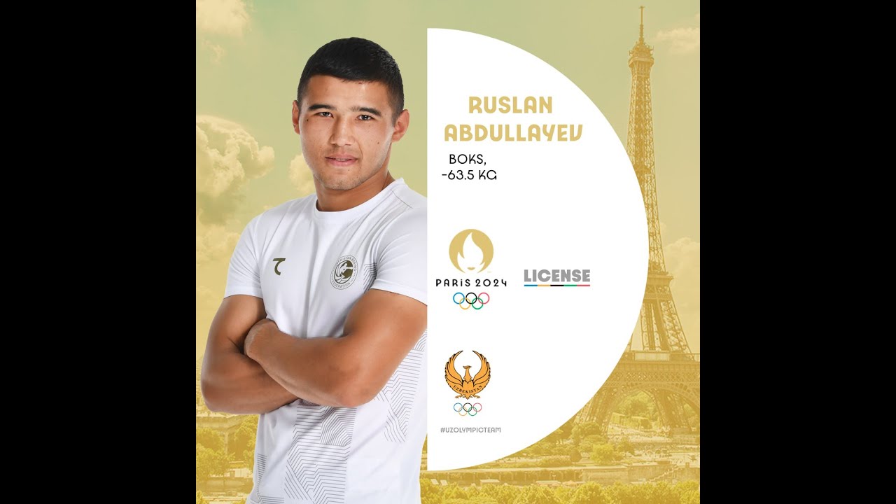 Parij-2024 litsenziatlari: Qibray oʻgʻloni Ruslan Abdullayev - YouTube