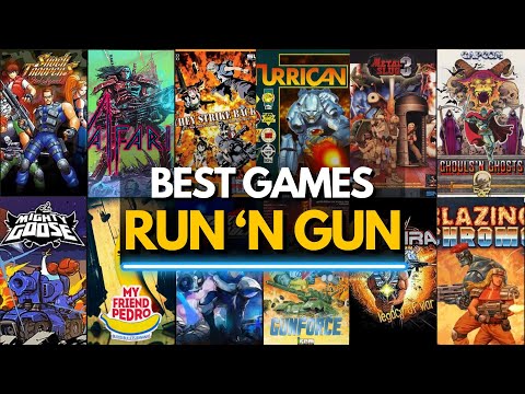 Top 55 BEST RUN 'N GUN GAMES of All Time!