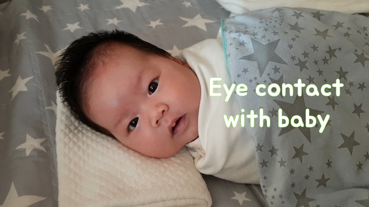 아기와 눈맞춤하기 Eye contact with baby - YouTube
