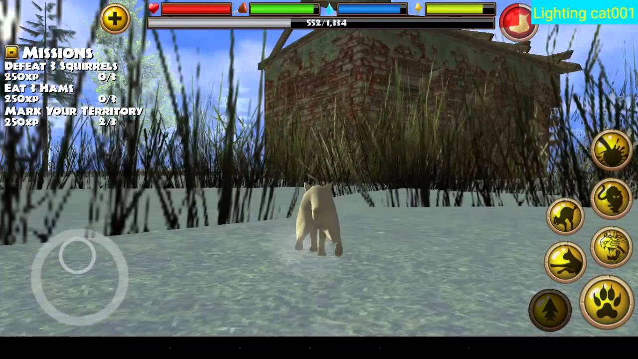 Stray cat sim episode one - YouTube