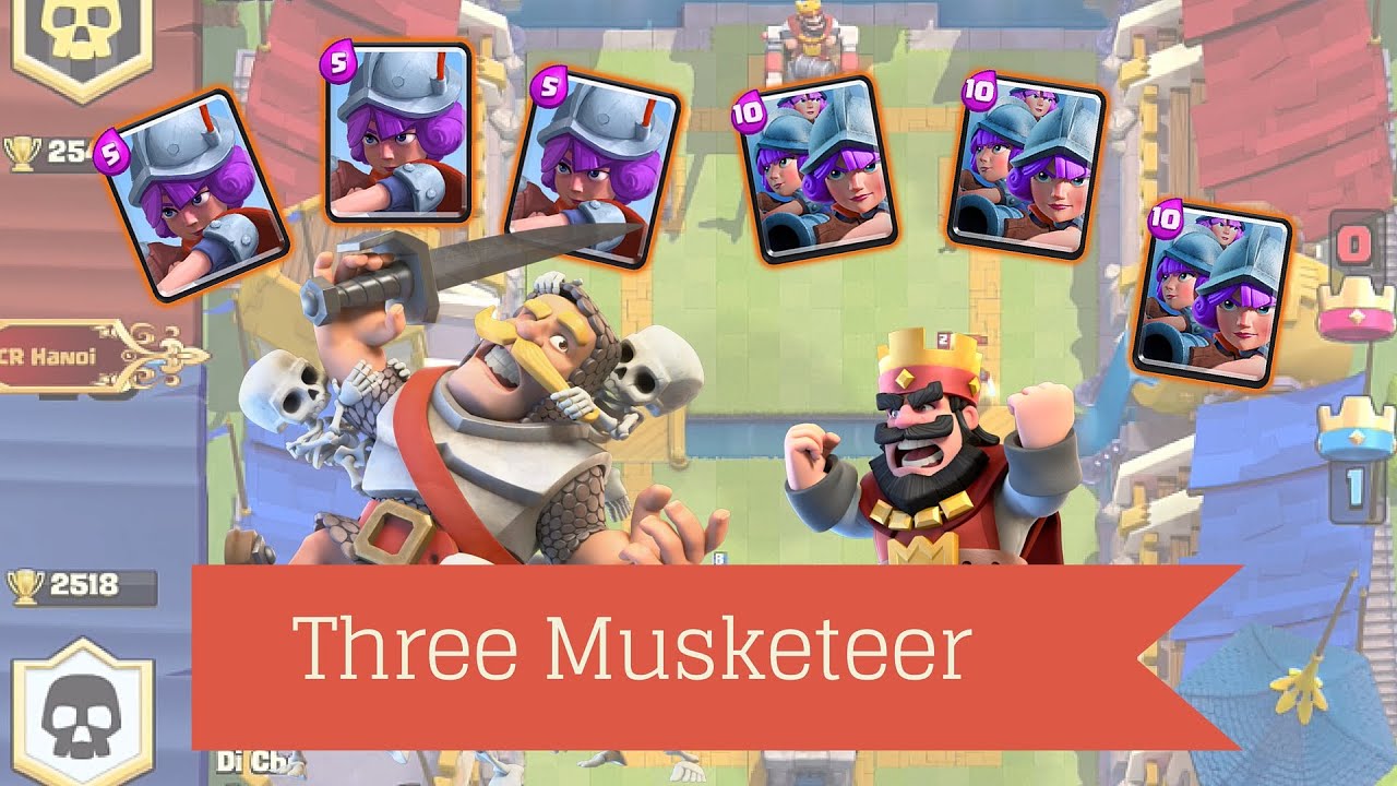 Clash Royale Strategy - How to 3 stars the battle with the Three ...