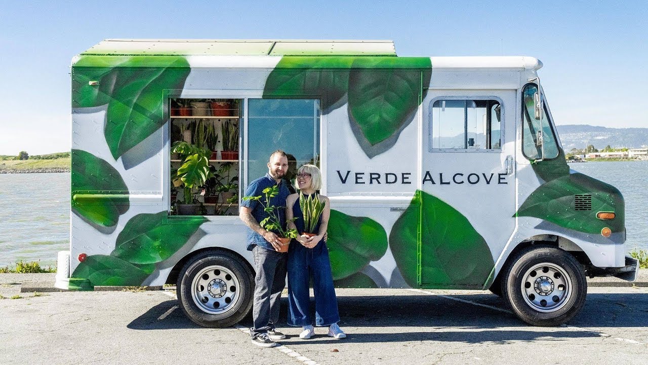 CV News : The East Bay's First Plant Truck - YouTube