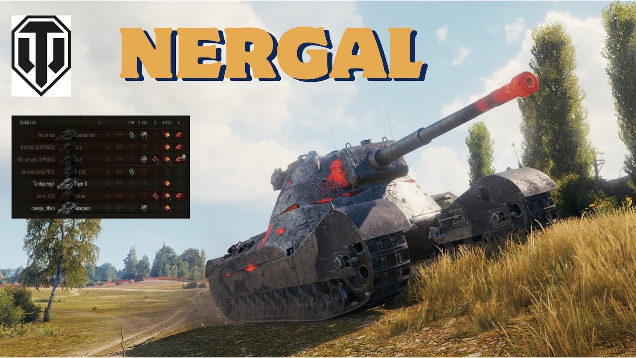 Testing NERGAL - Battle showing Its strenghts - WOT - YouTube