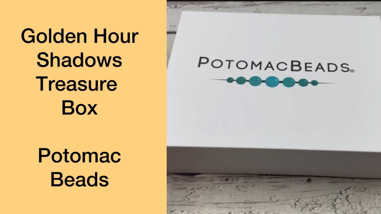 Unboxing Golden Hour Shadows @Potomacbeadco Treasure Box - YouTube