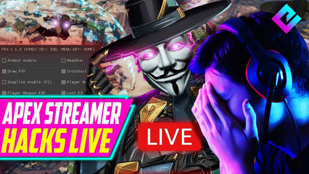 Apex Hacker Caught LIVE On Stream - YouTube