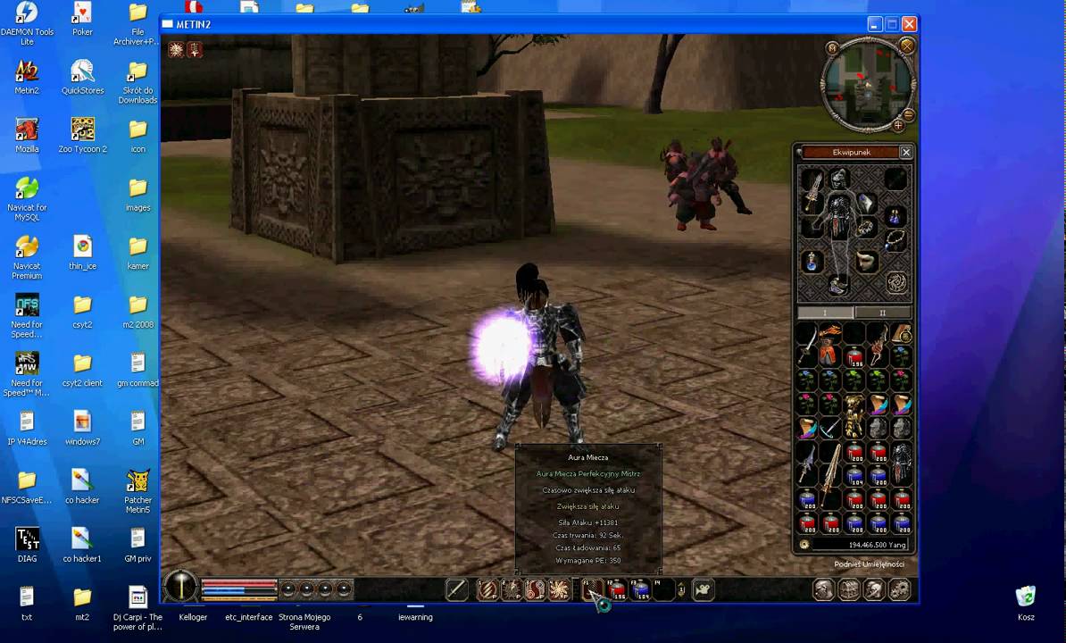 Metin2 PL dobry hack dzialający !!!!!! - YouTube