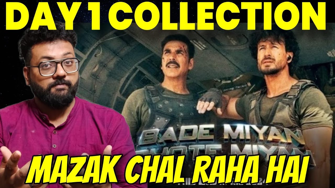 Bade Miyan Chote Miyan Day 1 Box Office Collection | BMCM Box Office ...