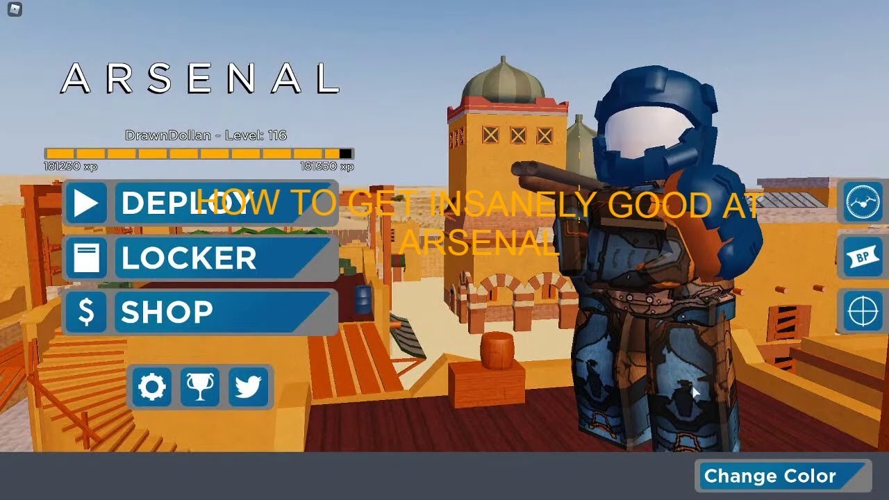 HOW TO GET GOOD AT ROBLOX ARSENAL FULL TUTORIAL - YouTube