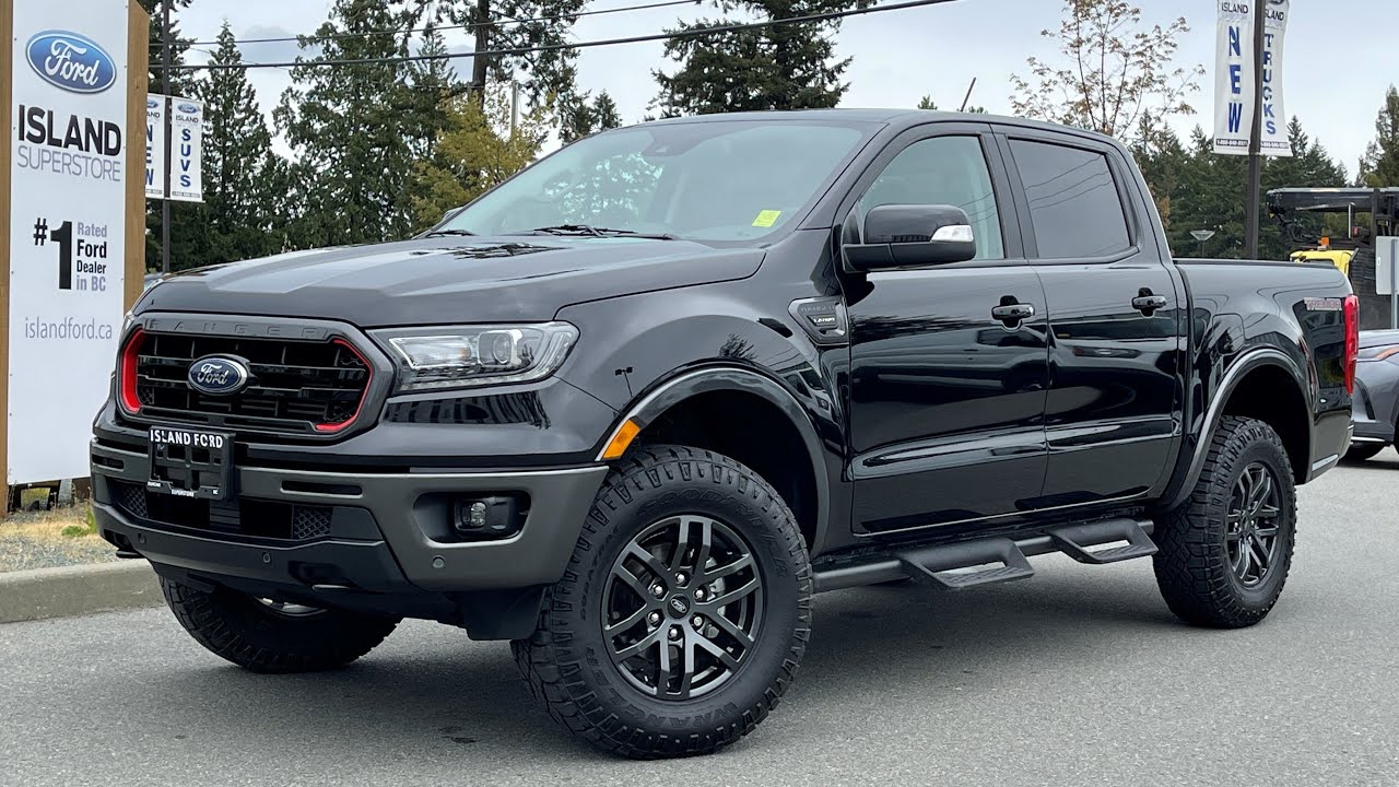 2021 Ford Ranger LARIAT Tremor + NAV, Trail Mode, Spray in liner Review ...