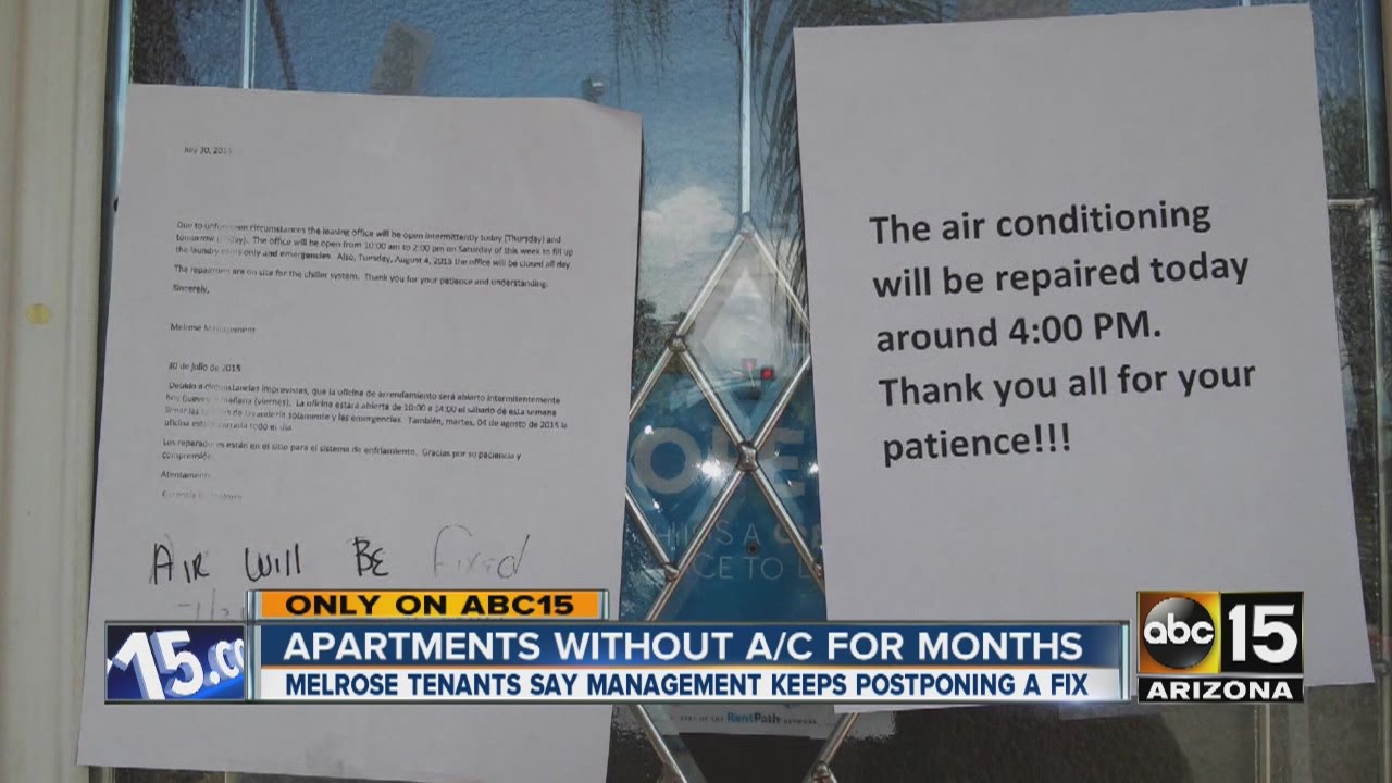 Apartments without air conditioning for months - YouTube
