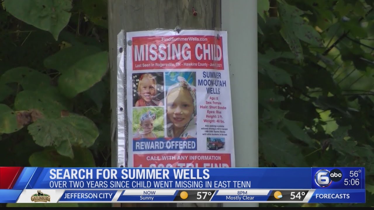 Over two years since Summer Wells went missing - YouTube
