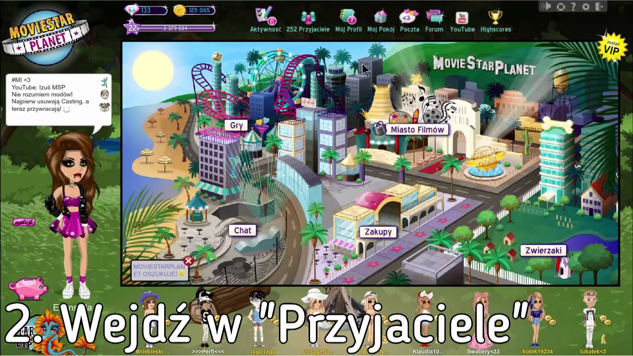 MovieStarPlanet od zera #7 - Jak rozmawiać z Pixi Star (OPIS) - YouTube
