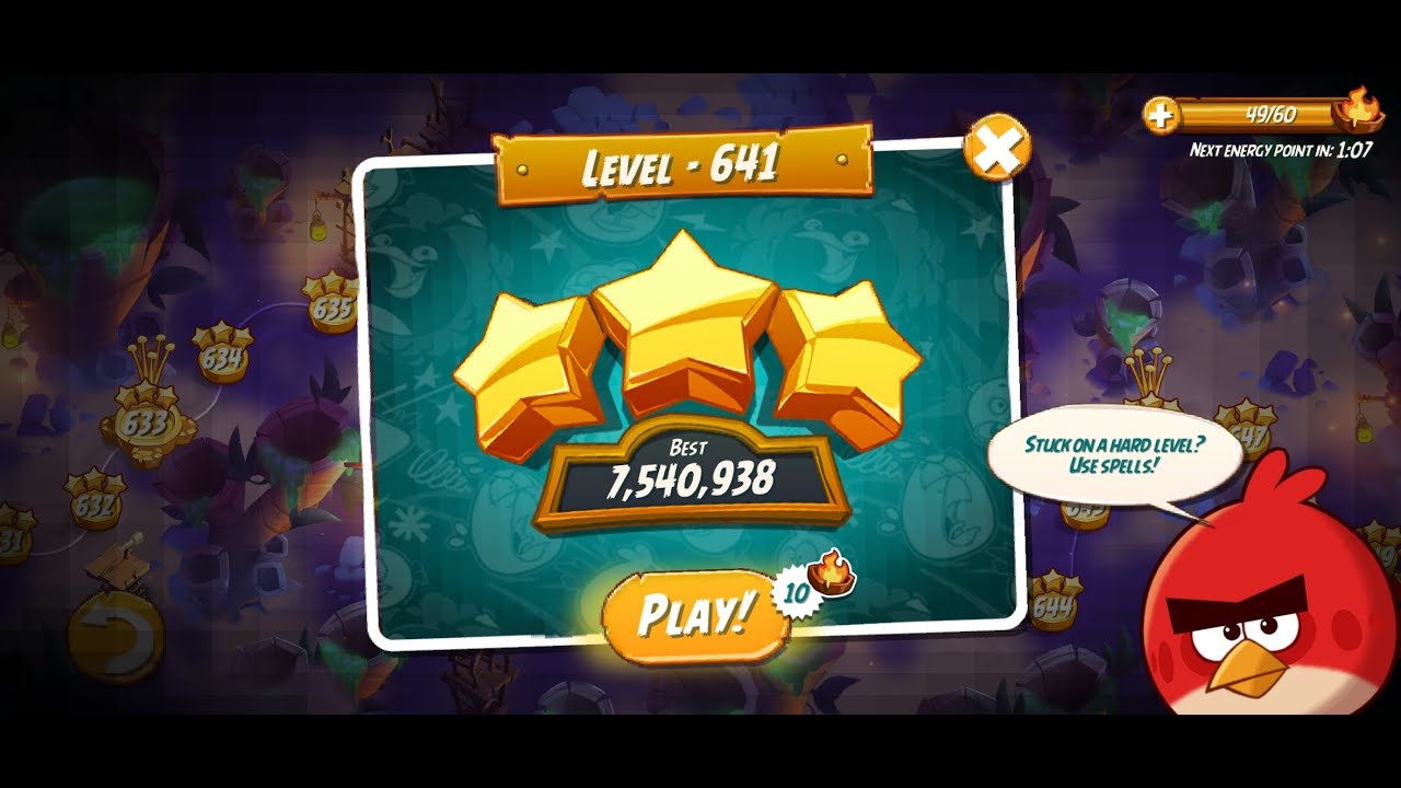 Angry Birds 2 | Rescuer | Level 641 | Hitting Fun | Angry Bird 2 Show ...
