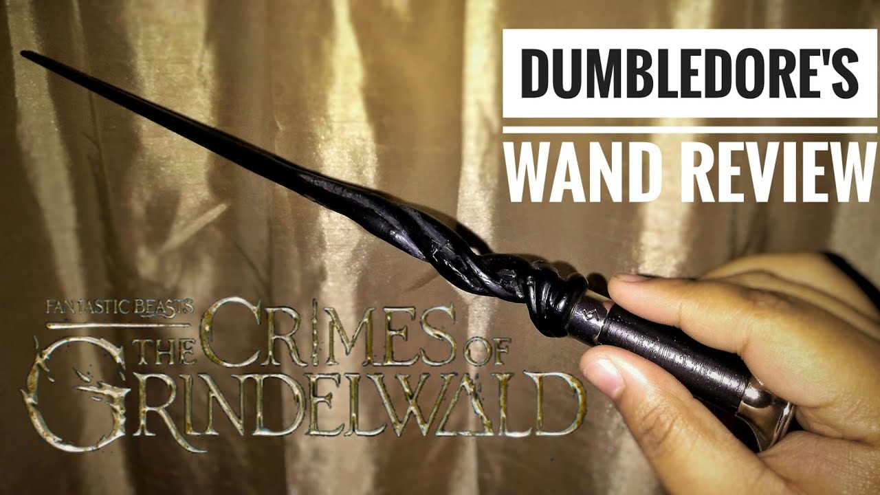 Dumbledore's Wand Review - Noble Collection - YouTube