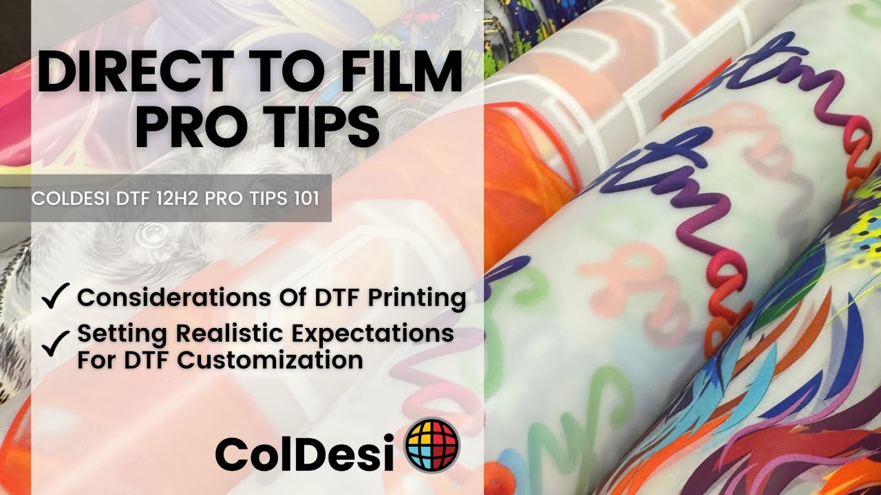 Direct to Film Pro Tips: Things To Consider And Realistic Expectations ...