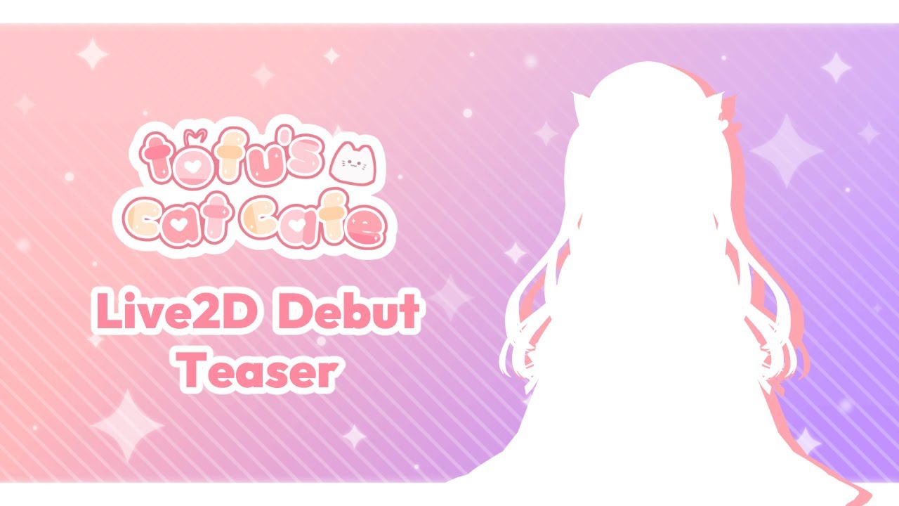 【TEASER】Tofu Purin Live2D Vtuber Debut ♡ - YouTube