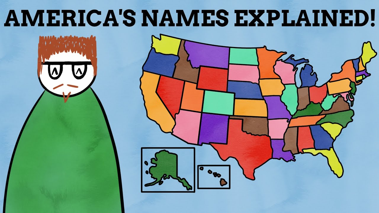 The USA's Names Explained | Video Compilation - YouTube