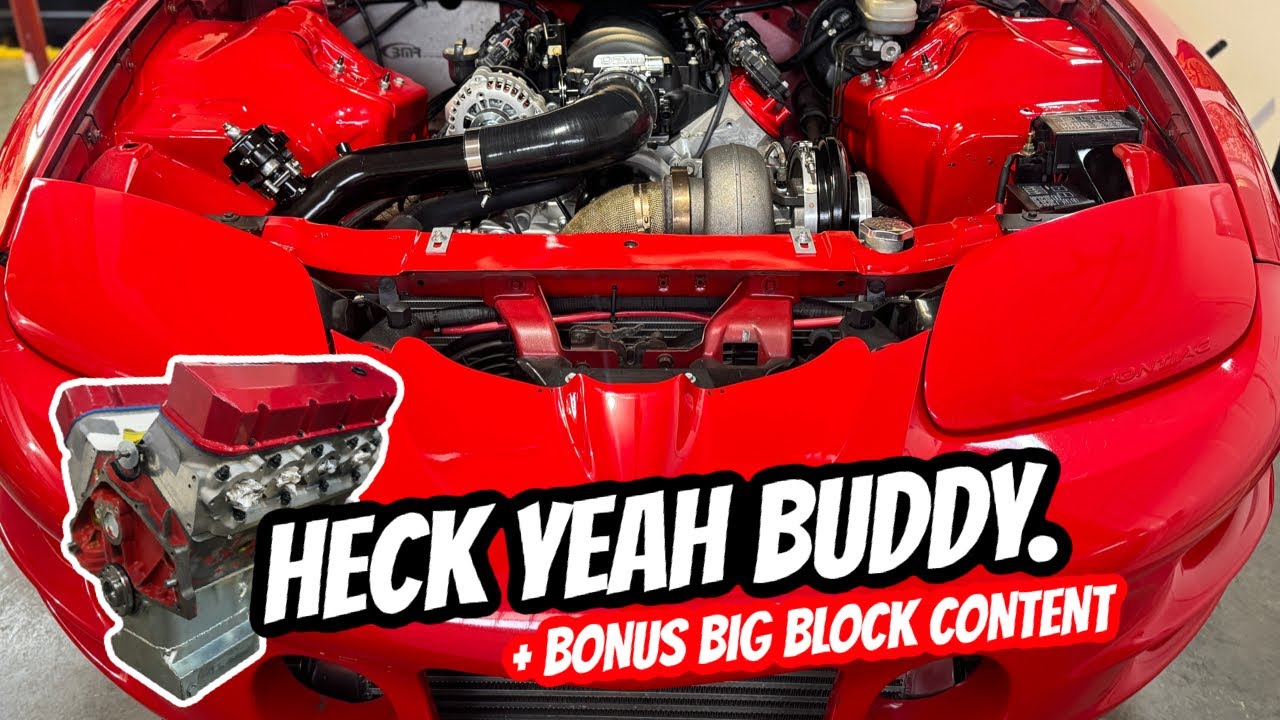 Turbo F-Body Nears Completion & My Big Block Woes End! - YouTube