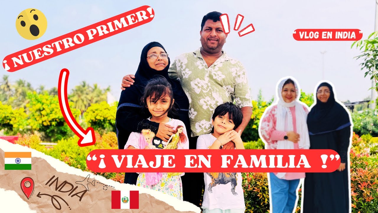 VLOG22🥹“¡Su PRIMERA VEZ conociendo este lugar!🇮🇳SUEŃO HECHO REALIDAD”# ...