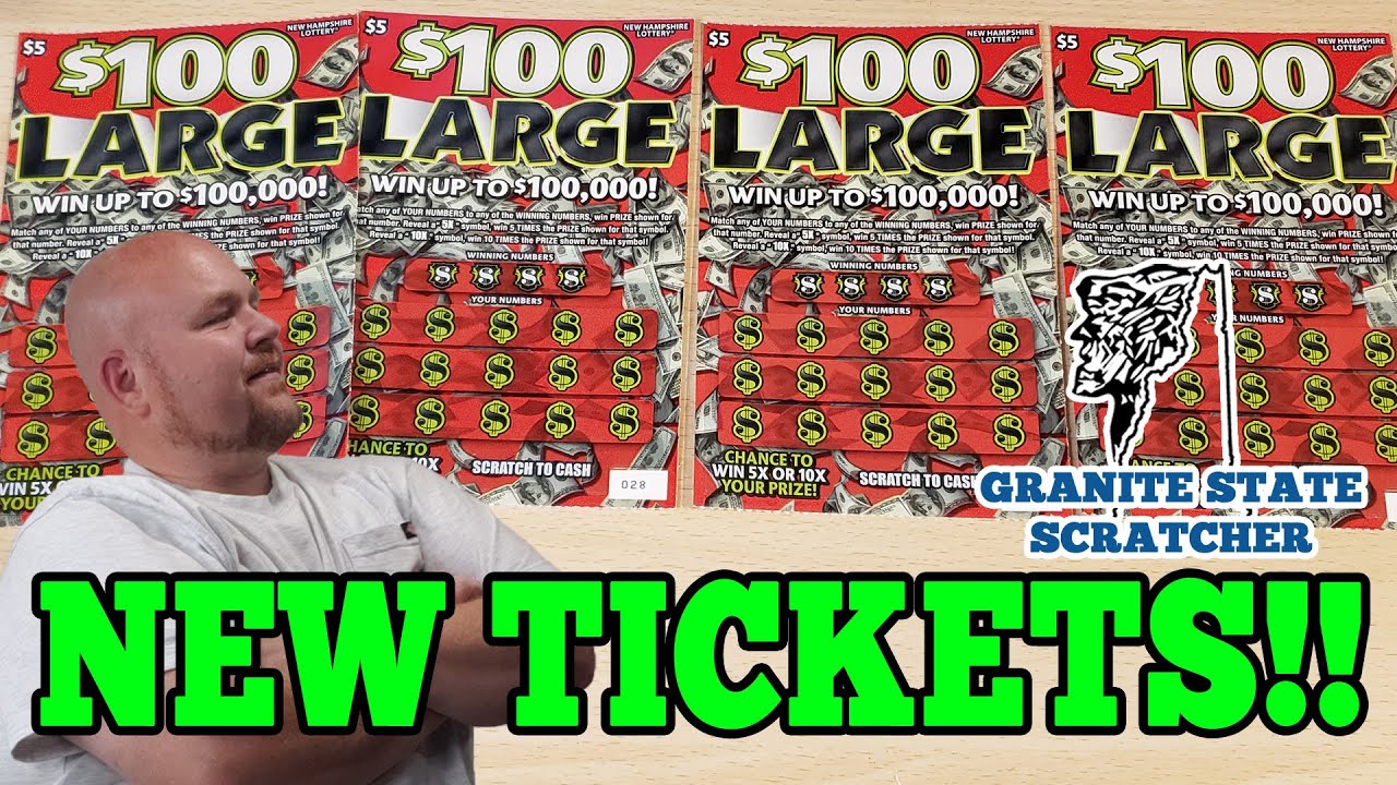 $100 LARGE - NEW SCRATCH TICKETS from the New Hampshire Lottery - YouTube