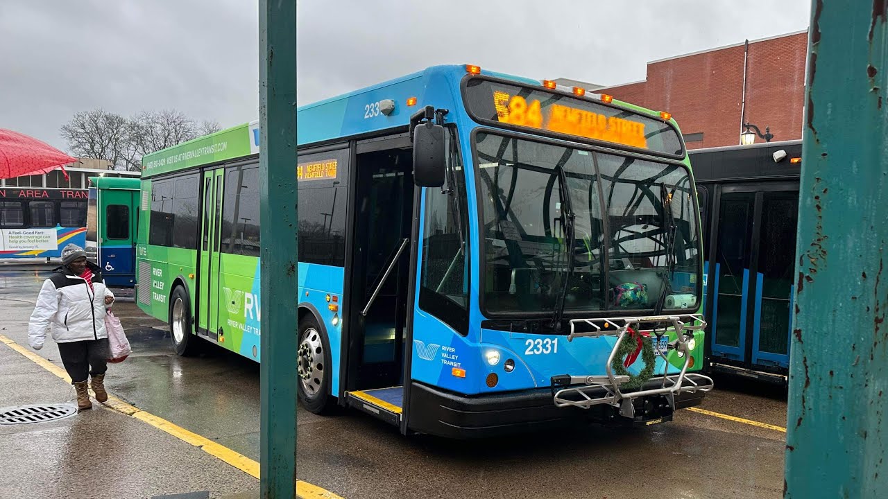 RVT 2023 Gillig Corporation BRT 29 Diesel #2331 Ride on route 582 - YouTube