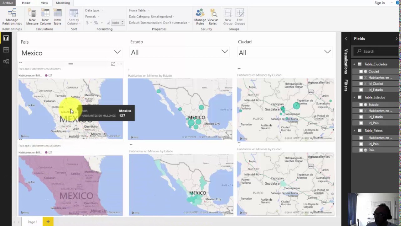 Promo de Power BI con Mapas - YouTube