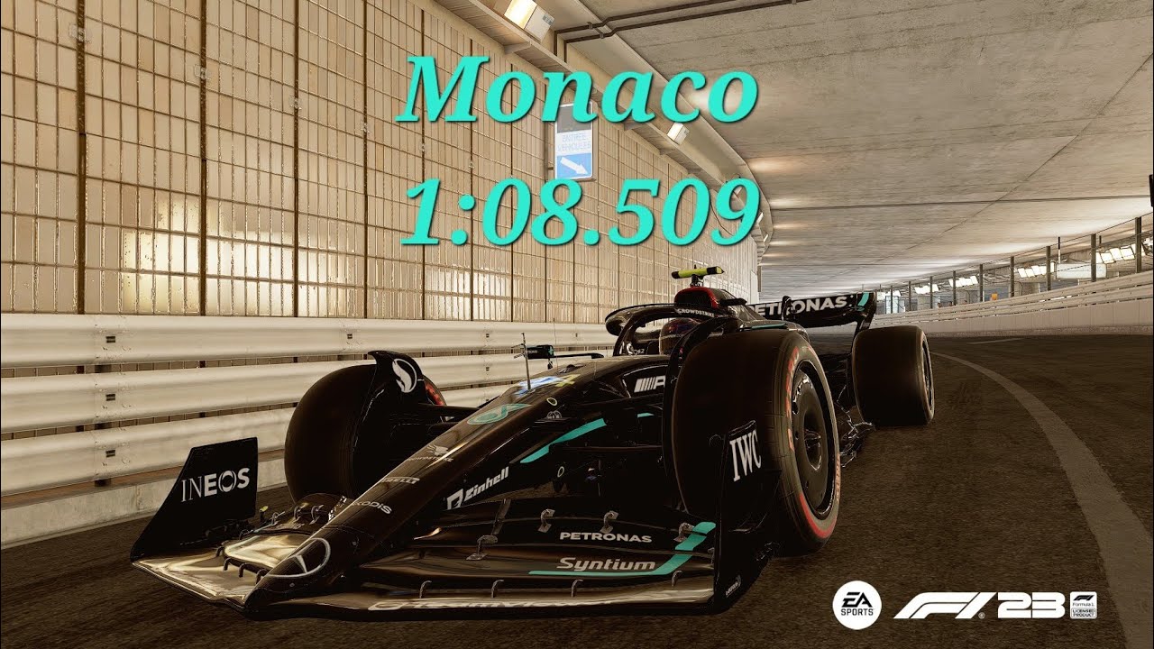 F1 23 Monaco Setup