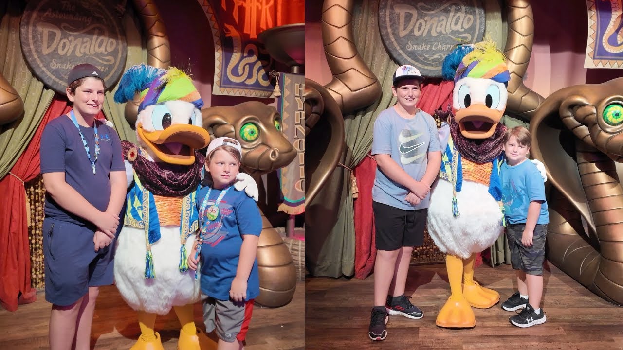 Meeting Circus Donald Duck 2 Meet & Greets Magic Kingdom Disney World ...