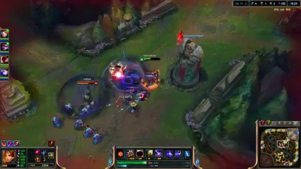 League Of Legends - Leona Mid Carry??? - YouTube