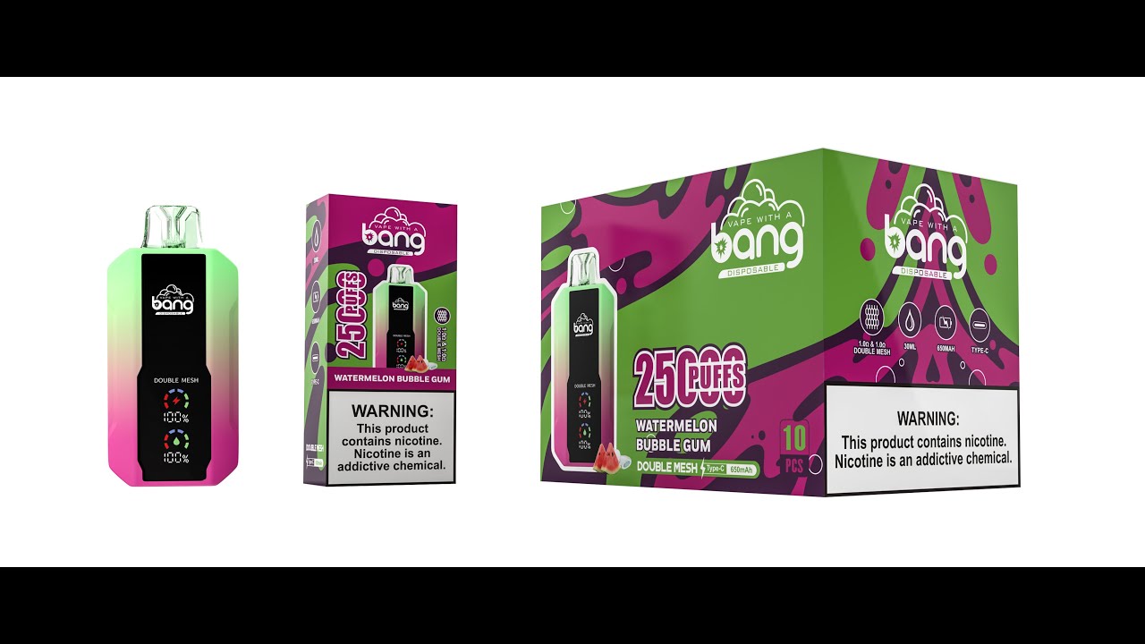 Bang 25000 Puffs - Simor Tech - YouTube