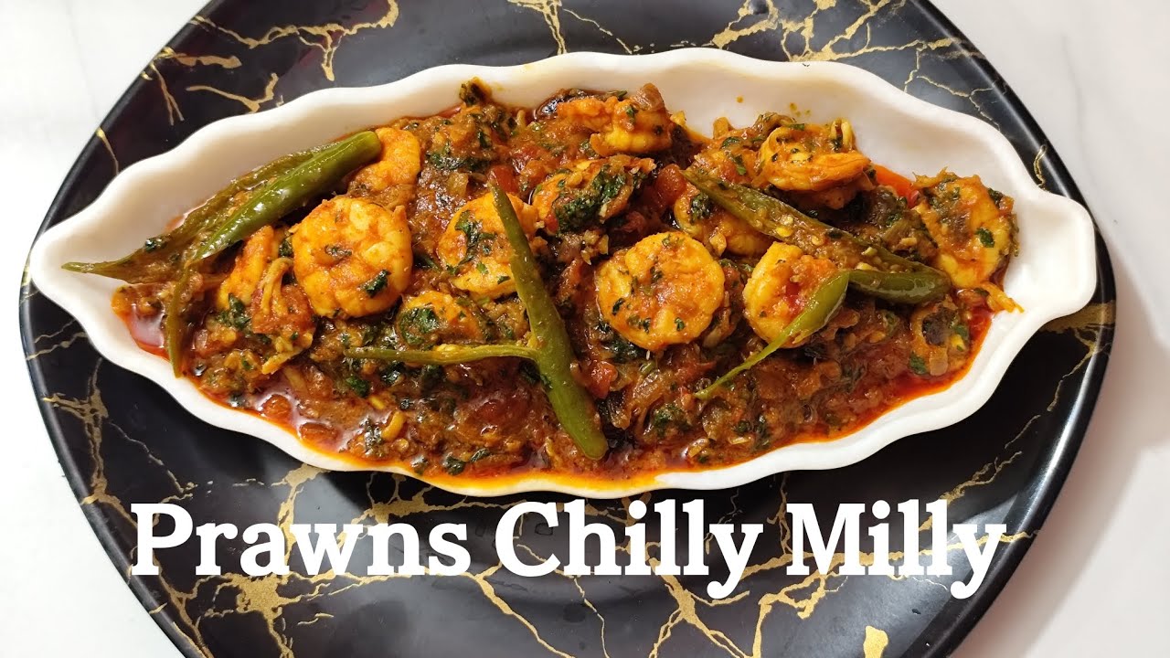 Merlyn's Magical Recipes - Prawns Chilly Milly Very Tasty Yummy Main ...