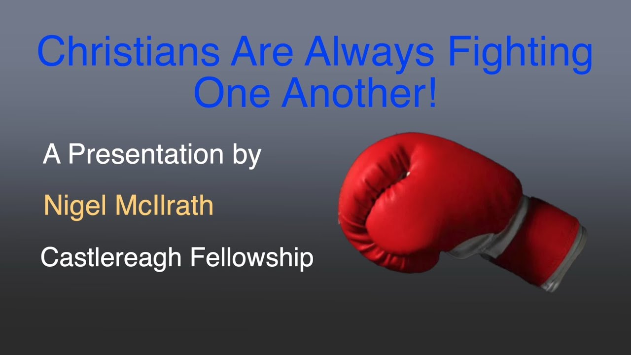 Christians Are Always Fighting One Another! - YouTube