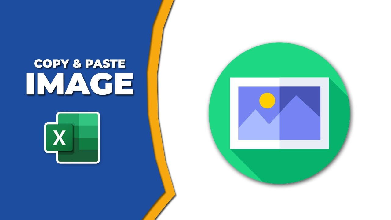 How to copy and paste image in excel - YouTube