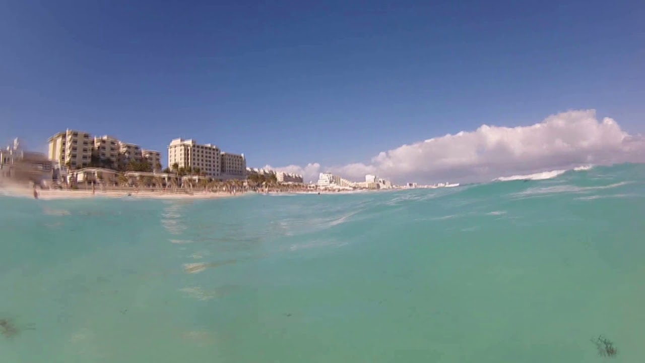 Cancun Mexico Water - Ocean - YouTube