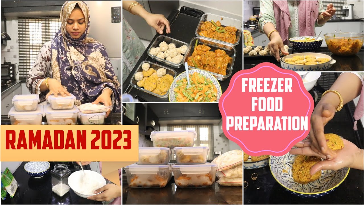 Ramadan 2023 pre-preparations starts/ Make and Freeze Iftar snacks for ...