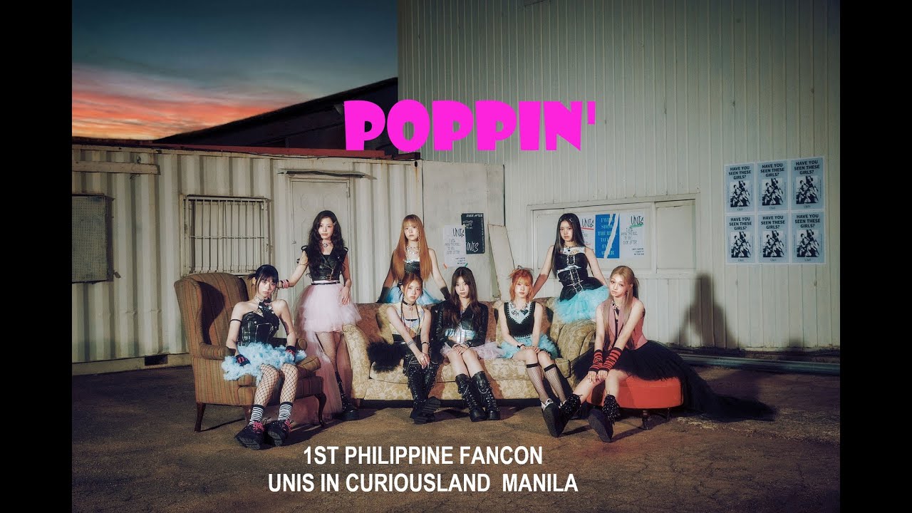 POPPIN'-UNIS in CURIOUSland Fancon In Manila 10/25/24 - YouTube