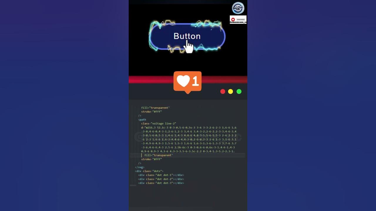 Create an Animated Storm Button with HTML & CSS #shorts #button #learnwebcode - YouTube