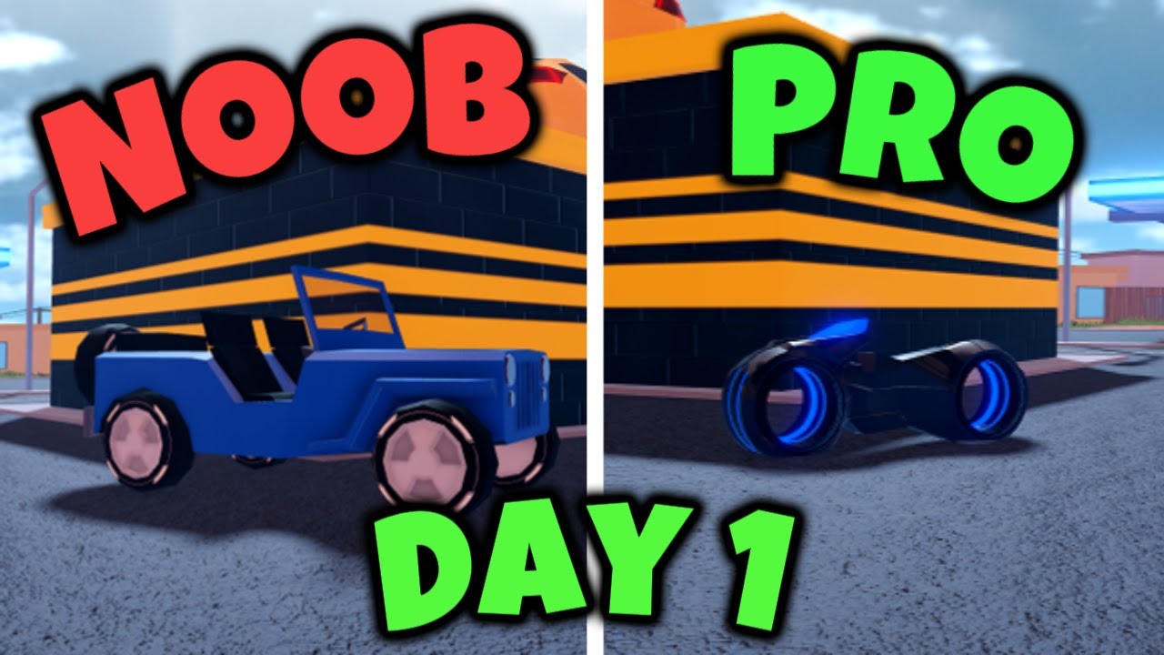 Day 1 of the Grind to 10m in Roblox Jailbreak - YouTube