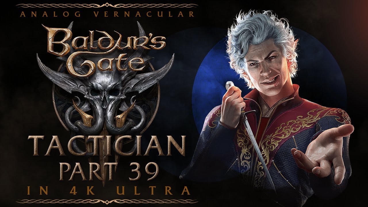 #39 Elder of the Myconids | Baldur's Gate 3 Tactician Walkthrough | 4K ...