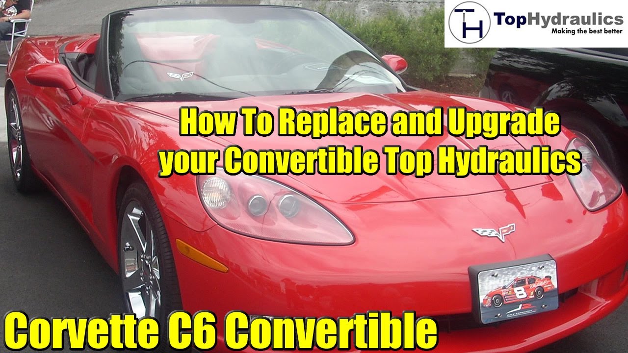 How to replace the Corvette C6 Convertible Hydraulic System - YouTube