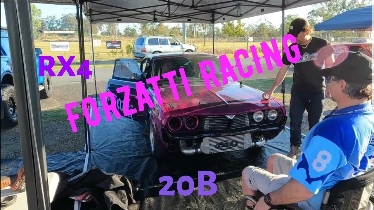 Mark Forzatti RX4 20b drag car - YouTube