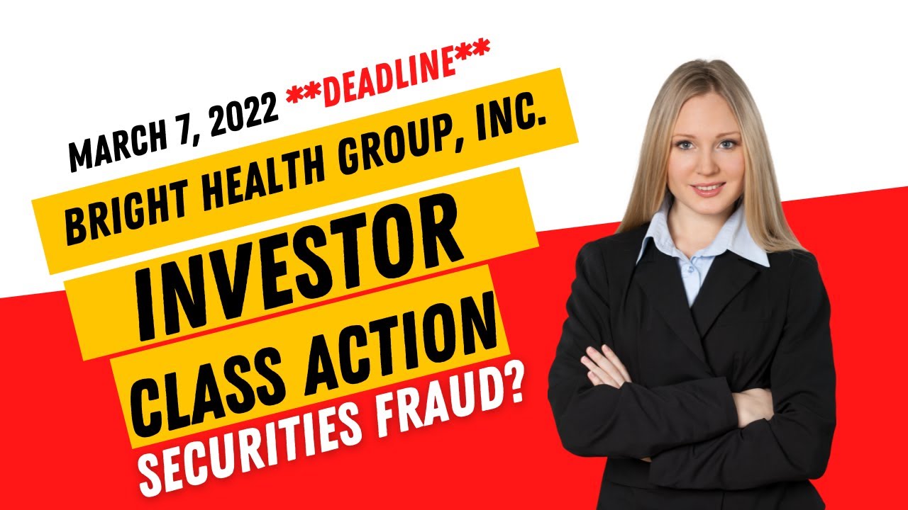 $BHG BHG Stock News Today (#BHG) STOCKHOLDERS Class Action Bright ...