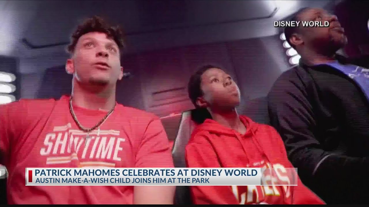 Texas boy joins Patrick Mahomes at Disney World thanks to Make-A-Wish ...