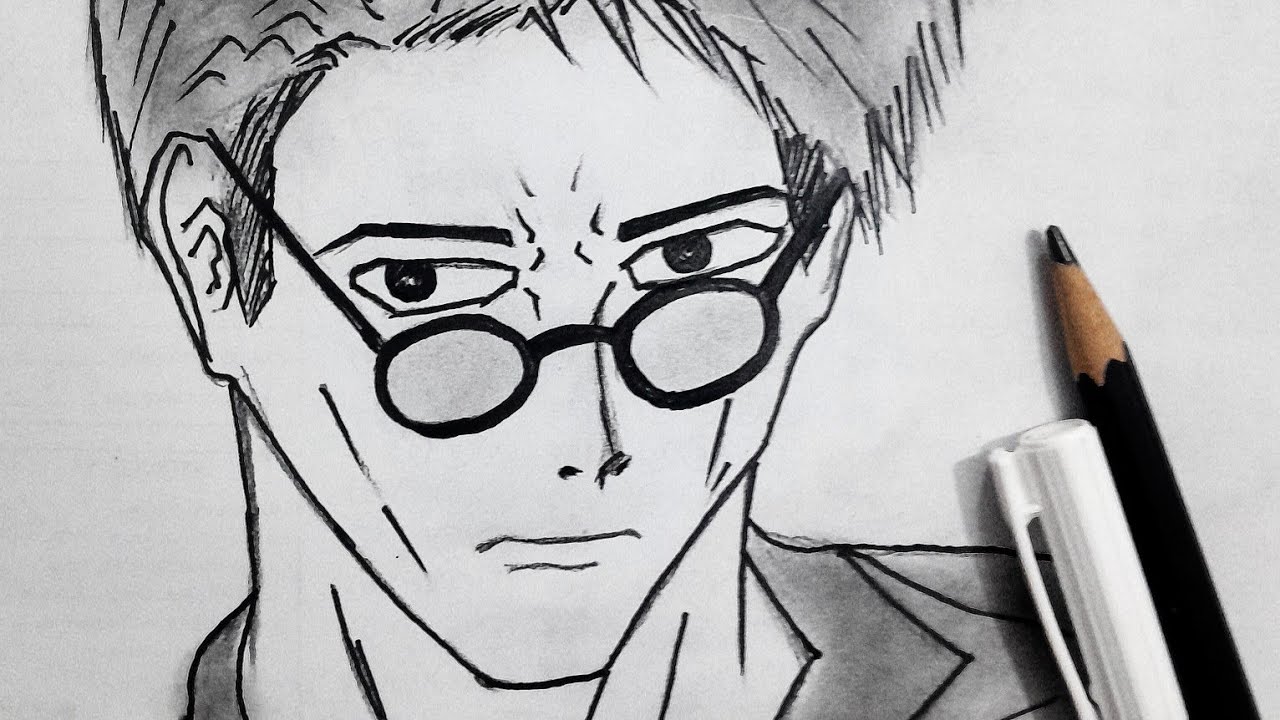 Drawing Kento Nanami from jujutsu kaisen.@MangaKtk#jjk#drawing. - YouTube